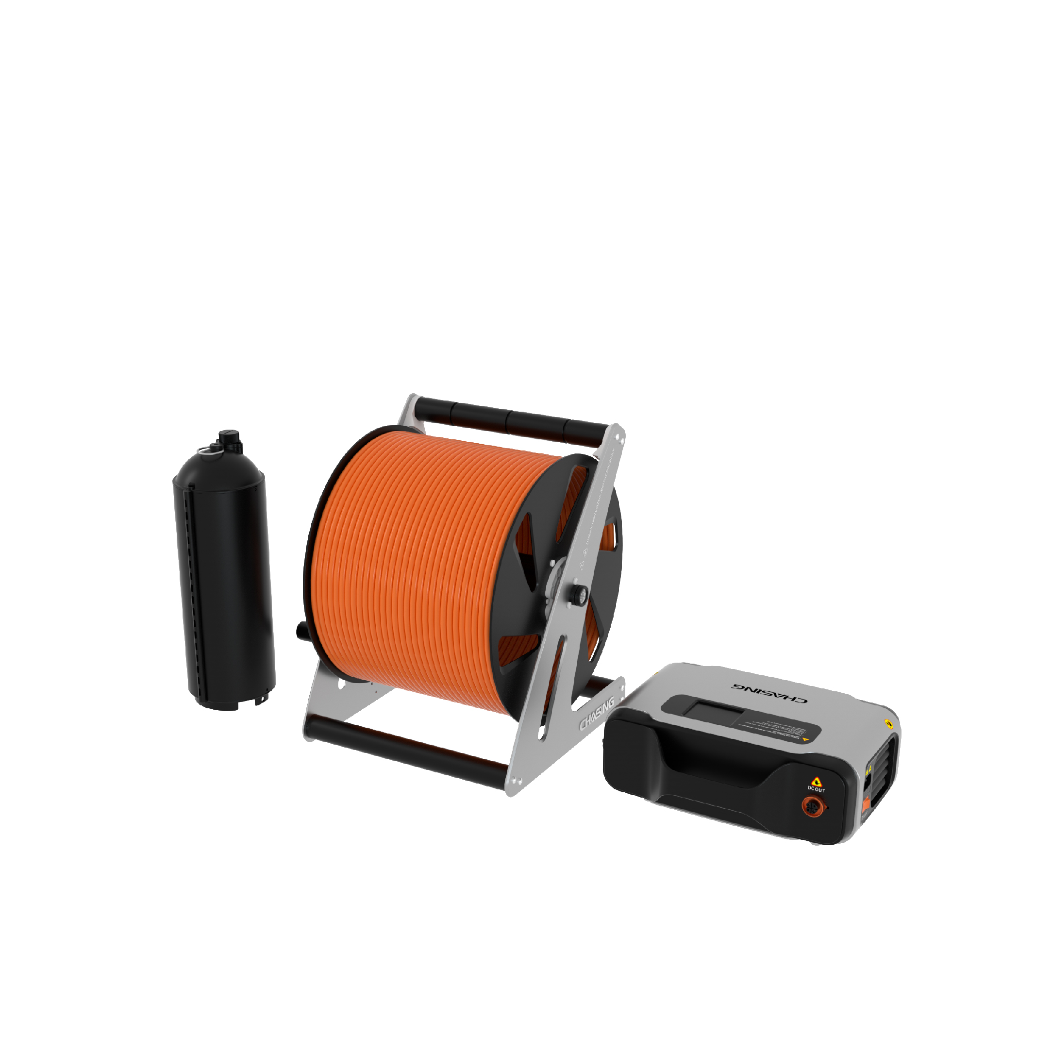 Shorebase Power Supply System for Chasing ROVs